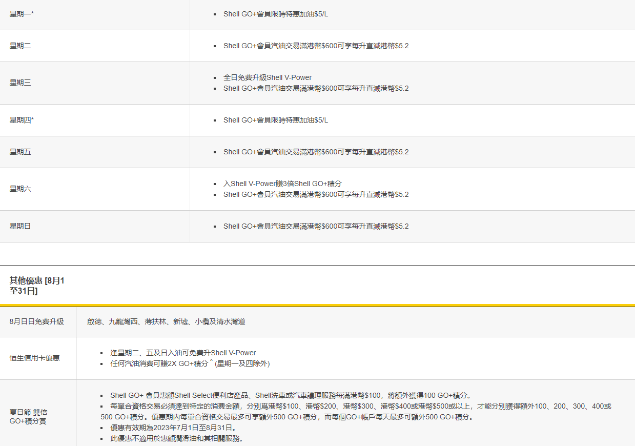 香港車主會 x Shell GO+ 折扣高達 HK$5.2/L | 會員禮遇 | 香港車主會 - 立即加入啟動精彩旅程
